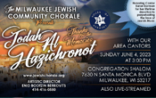 Welcome to Milwaukee Jewish Community Chorale